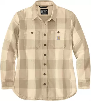 Carhartt - Oat Milk Beige Flannel Shirt