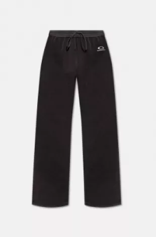 Balenciaga - Black Inside-Out 'Loop Sports Icon' Sweatpants