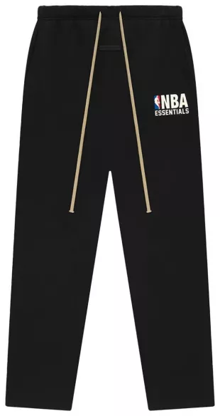 Fear of God - Essentials Nba Black Logo Fleece Sweatpants