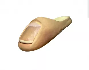 Bravest Studios - Canyaon Beige Big Toe Slides