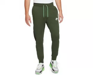 Nike - Carbon Green Colorblock Fleece Joggers