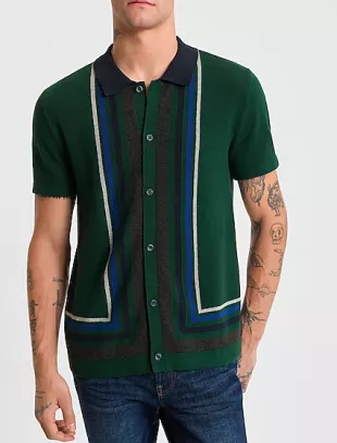 express - Striped Polo