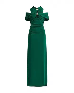 Hervé Léger - Elle Gown in Pine