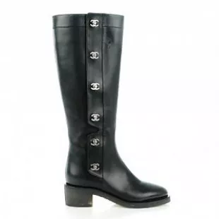 Chanel - Interlocking CC Boots