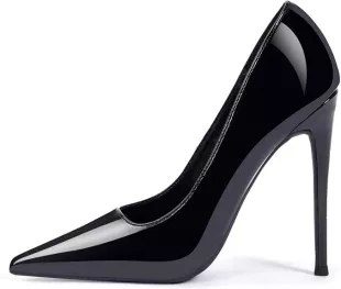 Amazon - GENSHUO Women's 4.7 Inch Pumps Pointy Closed Toe Stiletto Sexy ...