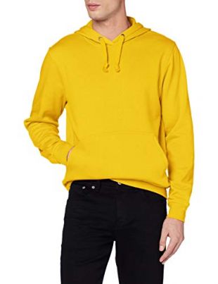 CliQue - CliQue Basic Sweat à Capuche, Jaune (Lemon), XL Homme