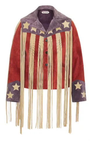 Bode - Flag Fringe Jacket