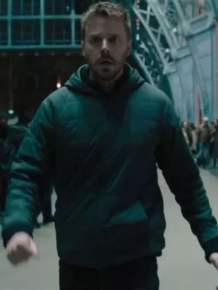 The American Jackets - Slow Horses S04 River Cartwright Black Hooded Jacket