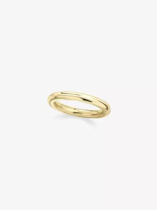 Jessica McCormack - Round Wire Yellow Gold Wedding Band