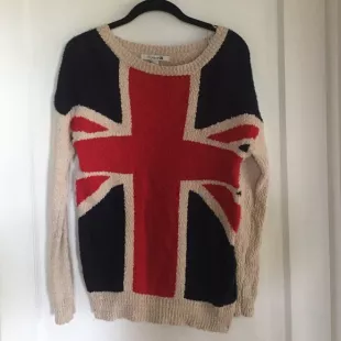 Forever 21 - British Flag Sweater