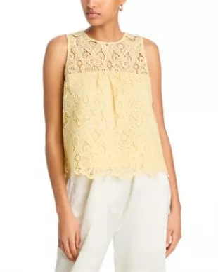 Aqua - Lace Swing Tank