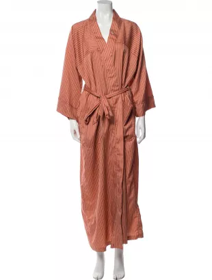 Christian Dior - Robe De Chambre Striped Robe