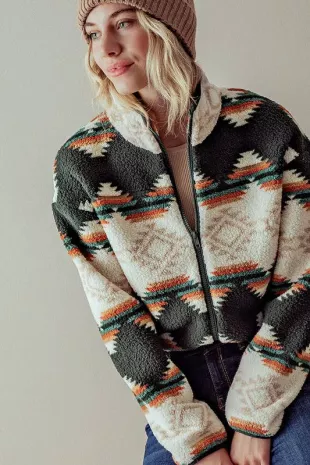 eclipse - Aztec Print Jacket