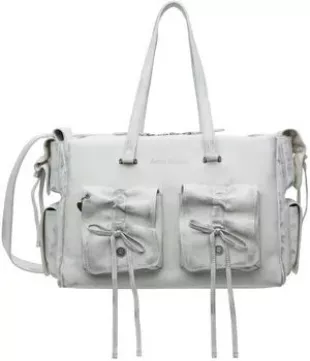 Acne Studios - White Multi Pocket Tote Bag