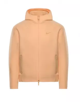 Nike - Tech x NOCTA Peach Orange Fleece Zip Hoodie