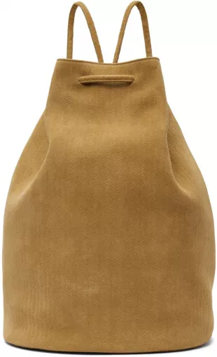 Séfr - Beige Braided Drawstring Backpack