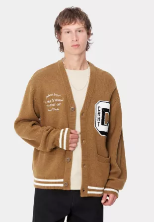 Carhartt - Hamilton Brown Varsity Cardigan