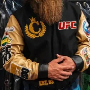 all american jacket - UFC 300 Unrivaled Greatness Wool Jacket