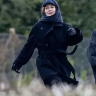 Forbe Jackets - Eva Stratt Project Hail Mary Black Wool Coat