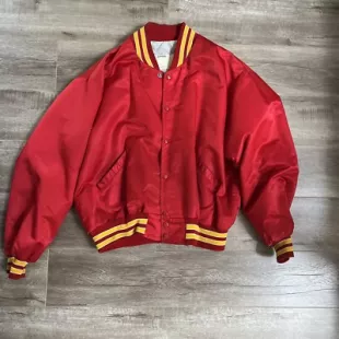 Vintage Bomber Jacket Red
