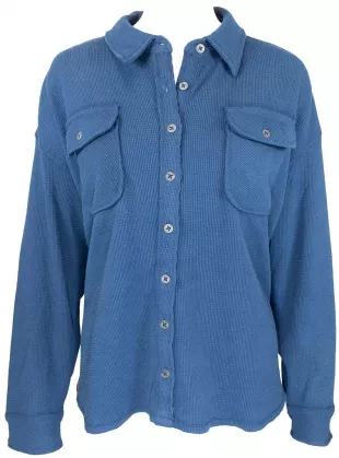 Housershoes - Simply Southern Waffle Shacket