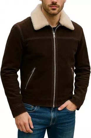 Classic jackets - CLASSIC JACKETS Rick Grimes Jacket - Men's Brown ...