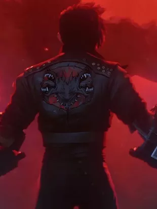 all american jacket - Arcane S02 Vi Cropped Leather Jacket