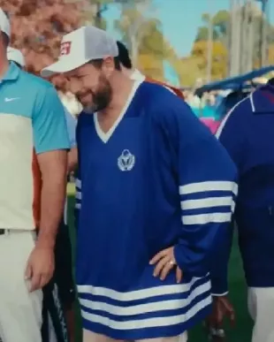 NY Jacket - Happy Gilmore 2 Adam Sandler Blue Jersey