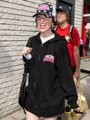 Sarah Sherman Philadelphia 2025 Black Hoodie