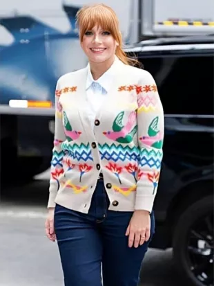 NYC 2025 Bryce Dallas Printed Cardigan