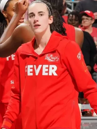 Wilson Jackets - Caitlin Clark Indiana Fever Red Hoodie