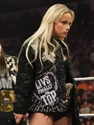 Liv Morgan Monday Night RAW Black Jacket