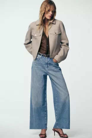 Zara - Soft Zip Up Jacket