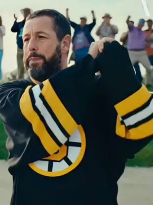 Hit Jacket - Happy Gilmore 2 Adam Sandler Boston Jersey