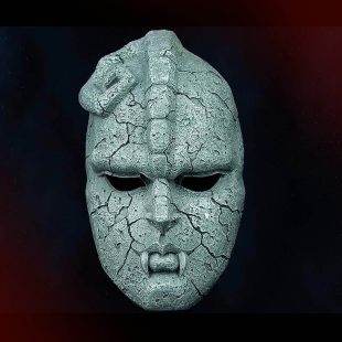 JoJo's Bizarre Adventure Vampire Stone RÃ©sine Masque Cosplay Halloween ...
