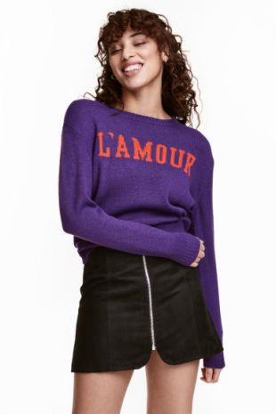 H&M - Pull à Mauve