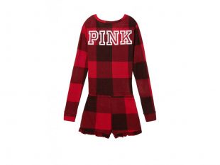 Pink victoria's secret - Victoria's Secret , Pink Red Plaid Thermal ...