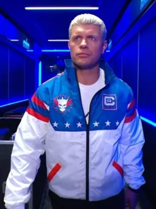 Hit Jacket - Cody Rhodes Stars And Stripes Windbreaker Jacket