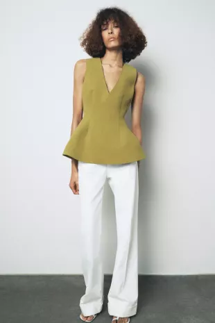 Zara - Zw Collection Peplum Top