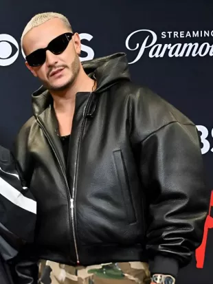 Vanson JACKETS - DJ Snake MTV Video Music Awards 2025 Black Leather Jacket