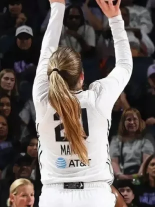 Kate Martin Golden State Valkyries White Jersey