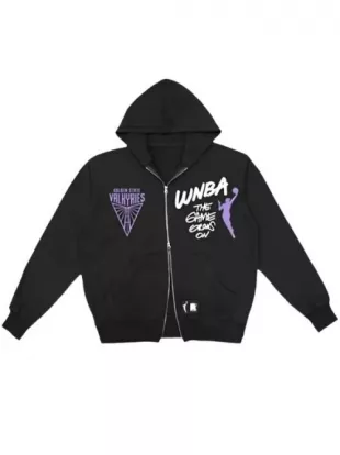 Hit Jacket - Round21 Black Golden State Valkyries Hoodie