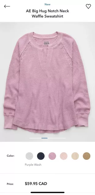 American Eagle Big Hug Sweatshirt