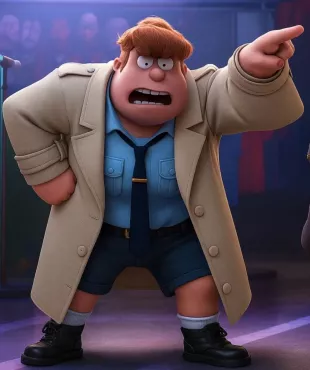 jacket madness - Chief Misty Luggins The Bad Guys 2 Beige Coat
