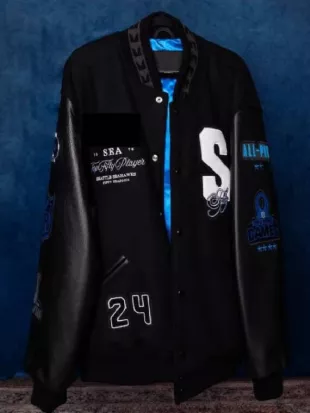 Seattle Seahawks Top 50 Players Varsity Jacket
