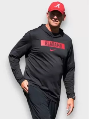 Alabama Kalen Deboer Black Hoodie