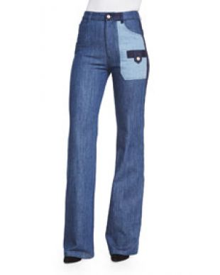 See by Chloe - See by Chloe PATCHWORK DENIM