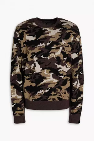 rag and bone - Camo Crew Sweater