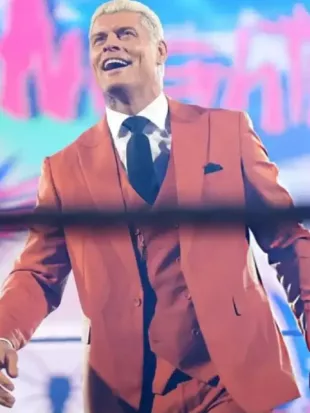 Stardom Jackets - Cody Rhodes SmackDown 2025 Orange Suit