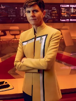 Washington Outfits - Tig Notaro Starfleet Academy Yellow Jacket